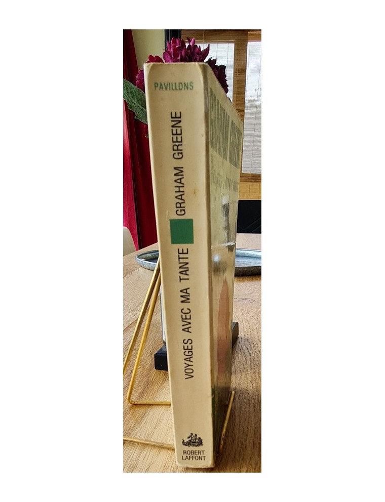 livre avec envoi manuscrit autographe signé DE GRAHAM GREENE